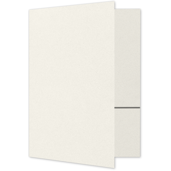 Custom 9 x 12 Presentation Folder-Vanilla Bean White | Folders.com