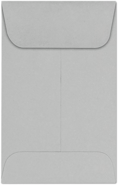 28lb. Gray Kraft 2 1/4 x 3 1/2 Envelopes | Open End | (2 1/4 x 3 1/2 ...