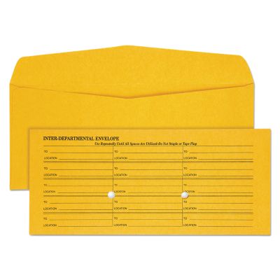 28lb. Brown Kraft, Interoffice #11 Envelopes | Regular | (4 1/2 x 10 3/ ...